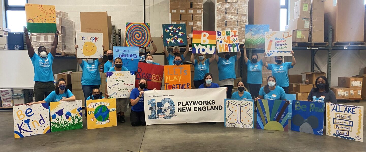 Blue Across Rhode Island: Making Recess Rock! - New England