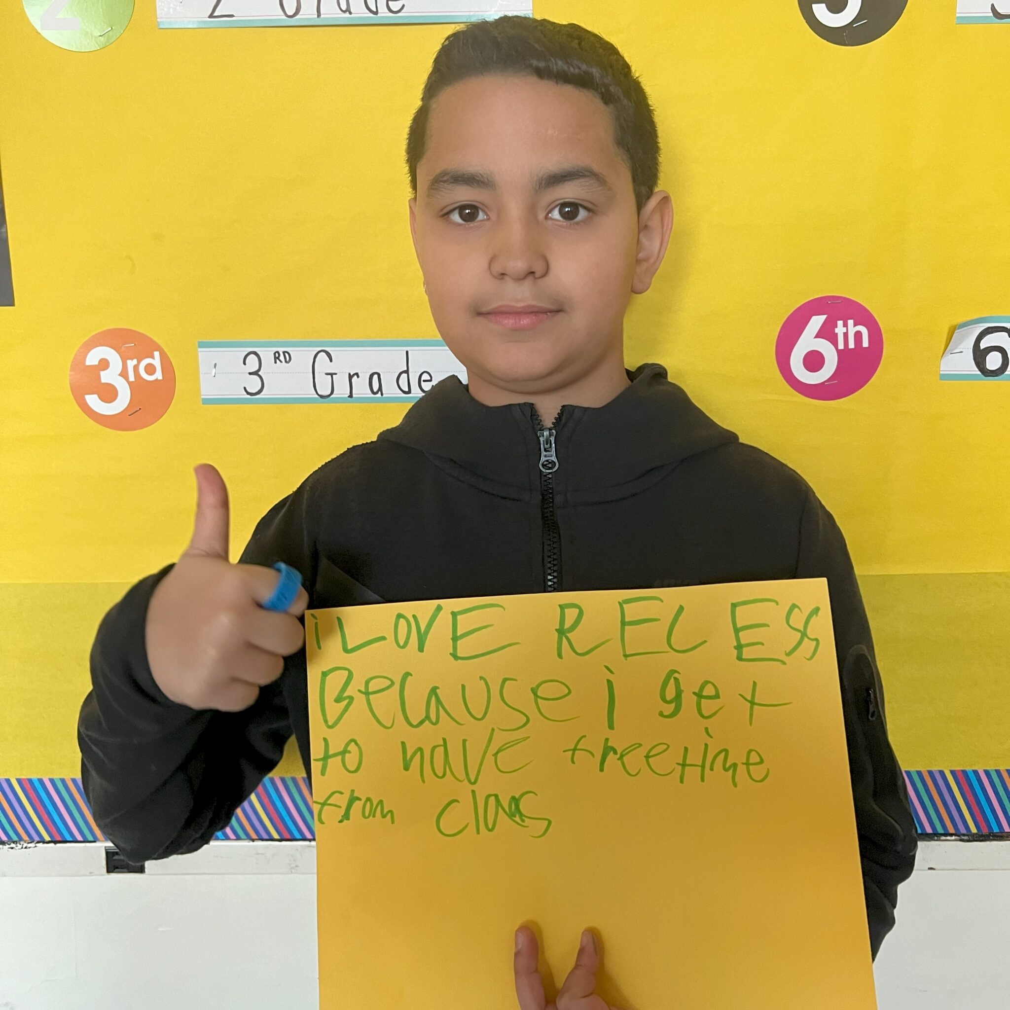 I love recess because... - New England