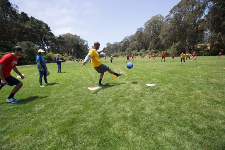 Corporate Kickball in San Francisco - Northern California