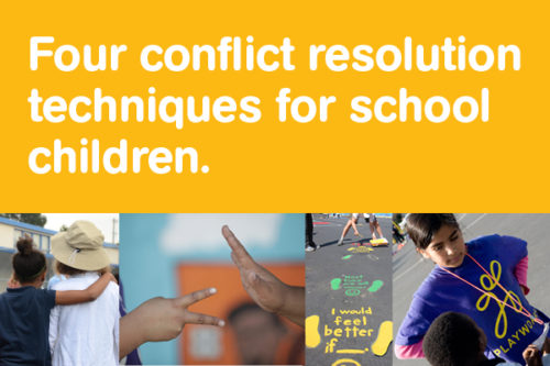 Four Conflict Resolution Techniques for School Children | Playworks