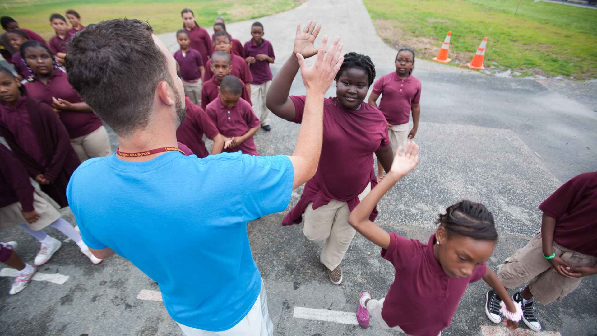 National High Five Day 2013 | Playworks